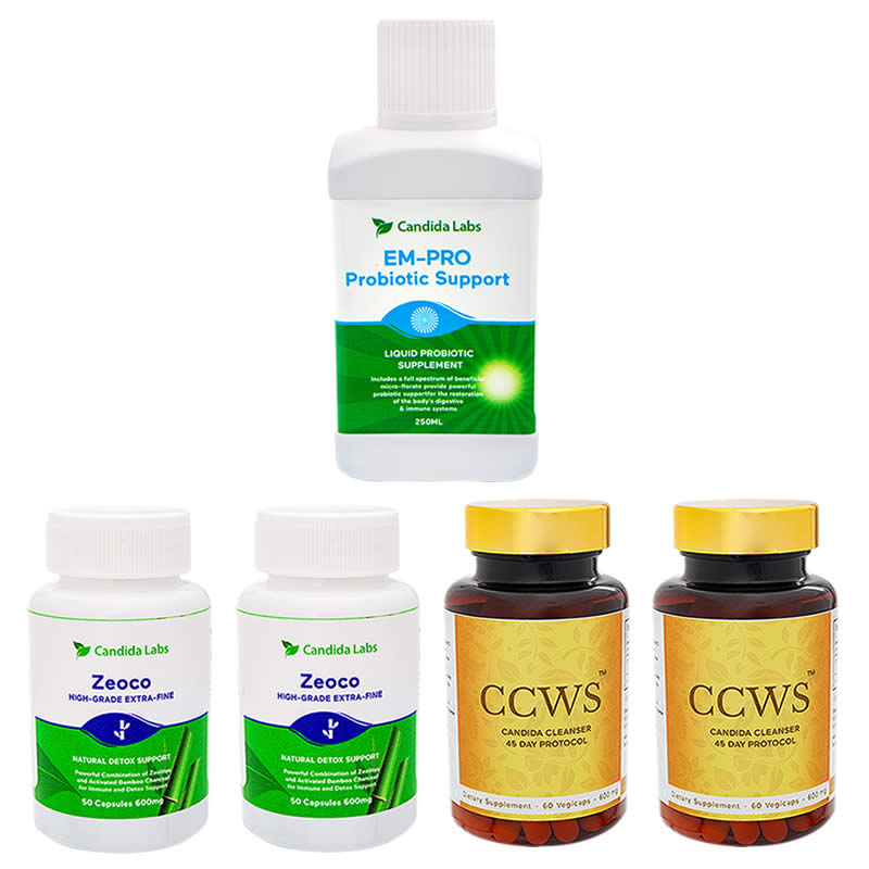 CCWS Candida Cleanser Family Pack | Candida Cleanse Products